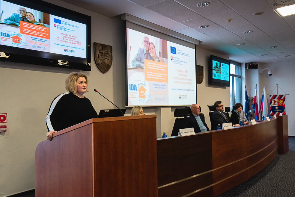 Ako pomôžeme osamelým seniorom v kraji?, Inteligentná domáca asistentka